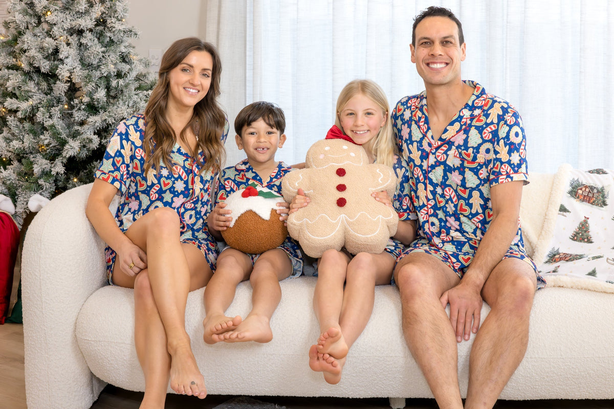 Women's Bamboo Gingerbread Christmas PJs | Christmas Jumpers NZ ...