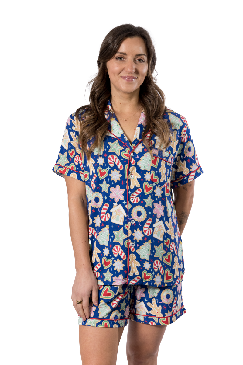 Women's Bamboo Gingerbread Christmas PJs | Christmas Jumpers NZ ...