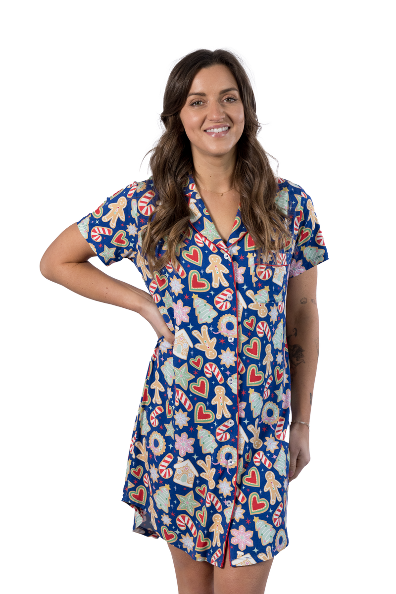 Women's Gingerbread Christmas Nightie | Christmas Jumpers NZ ...