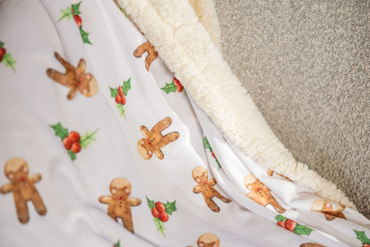 Gingerbread Christmas Blanket | Christmas Jumpers AU – Christmas ...